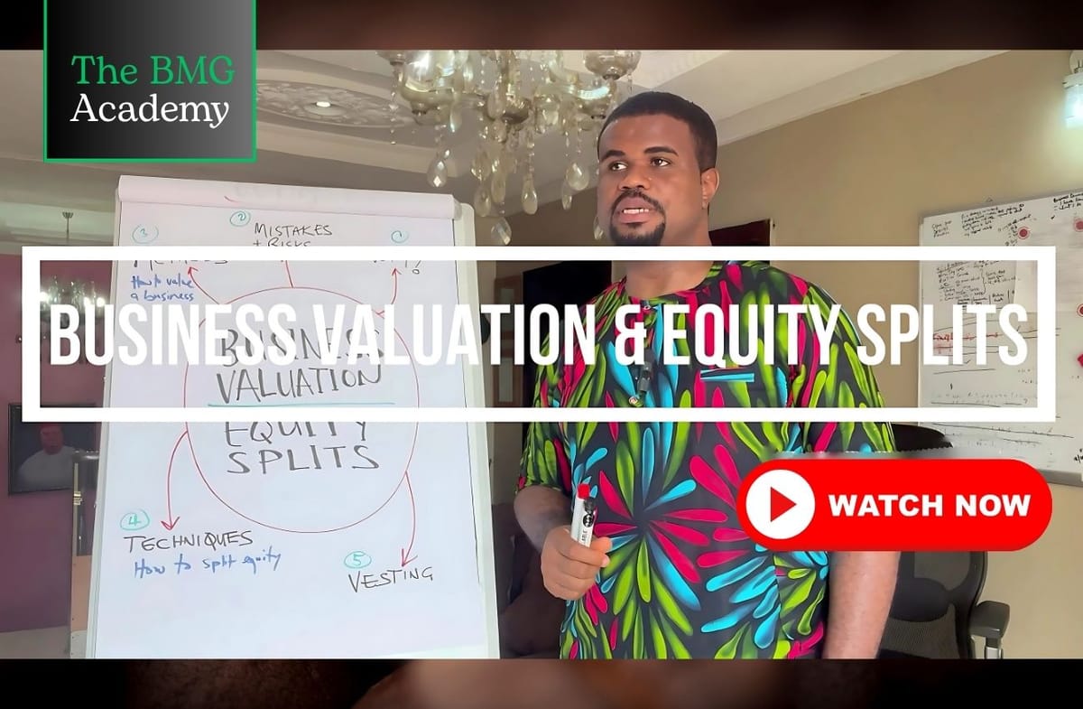 Business Valuation & Equity Splits: Know How Much Your Business Is ...